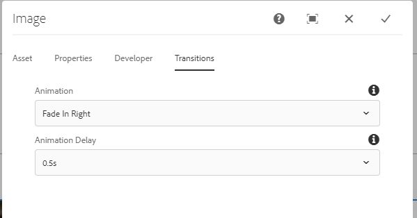 Fade & Transition Animations